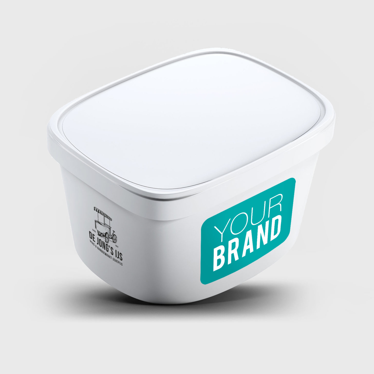 Verpakkingen | de perfecte maat voor jouw private label - De Jong's IJs